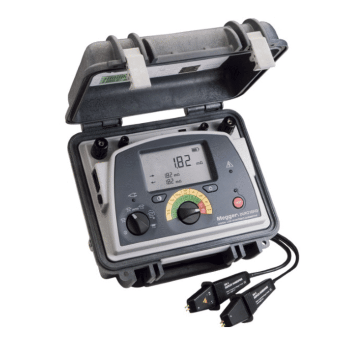 MEGGER DLRO10HD – 10A Micro Ohmmeter – Sigma Power Services